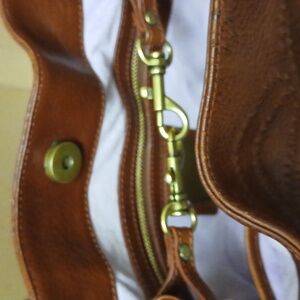 Kooba | Bags | Kooba Brown Leather Handbag Wtassels Siennabrownred Guc ...